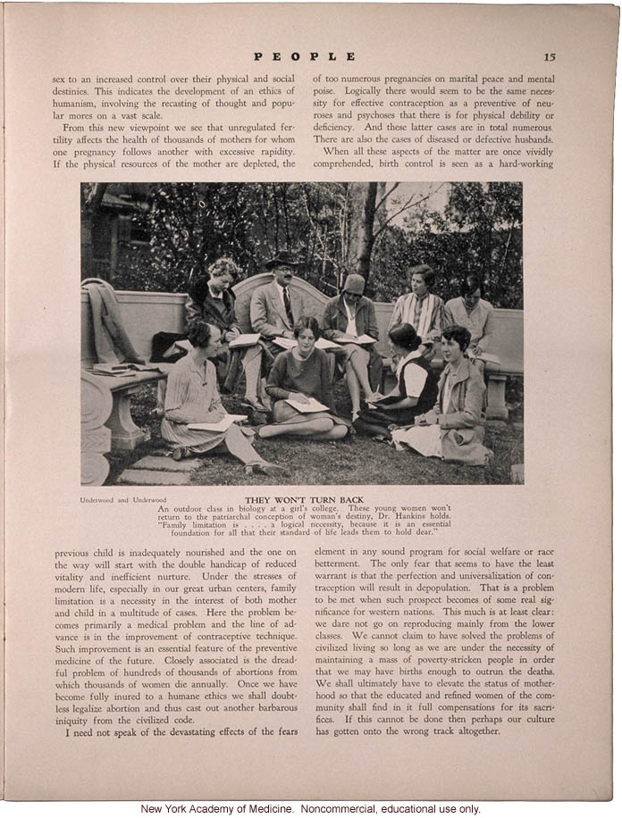 "Birth Control and the Racial Future," by Frank H. Hankins, People ...