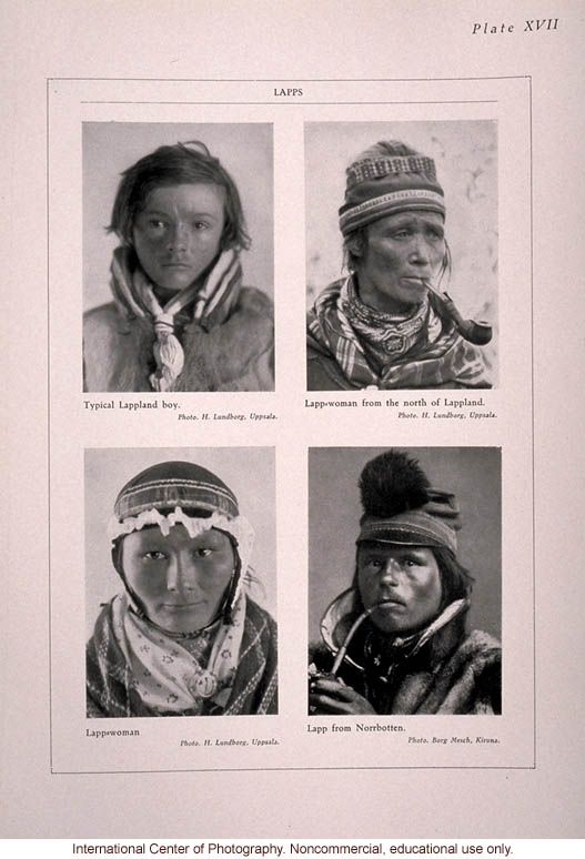 The Swedish Nation, "Folk and Race-Types" (Nordic, mixed-race, Finnish ...